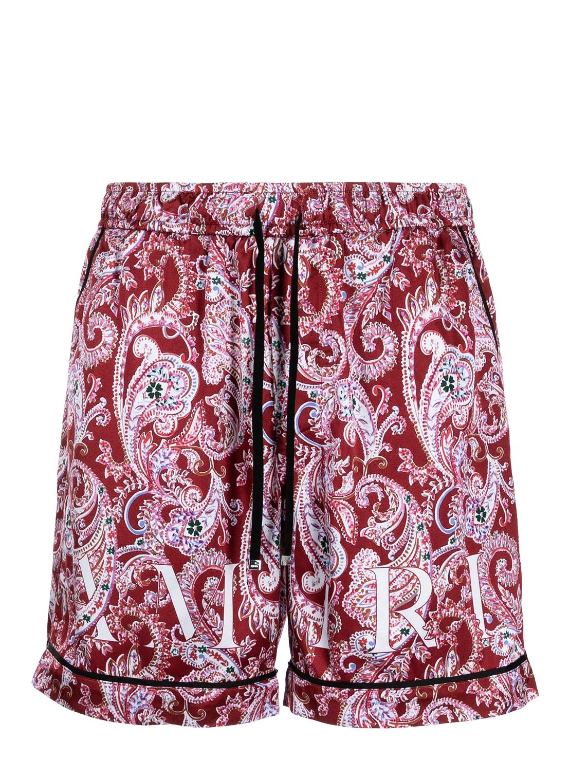 AMIRI AMIRI Paisley Print Drawstring Shorts